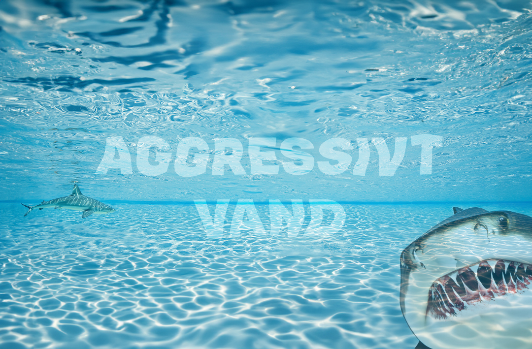 Fokus pa aggressivt vand